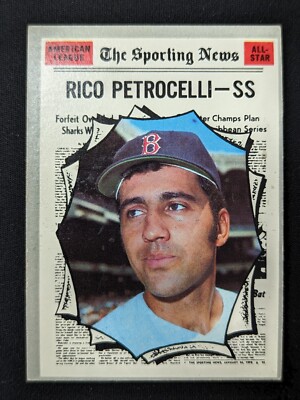 1970 Topps #457 Rico Petrocelli The Sporting News Boston Red Sox EX-NM ...
