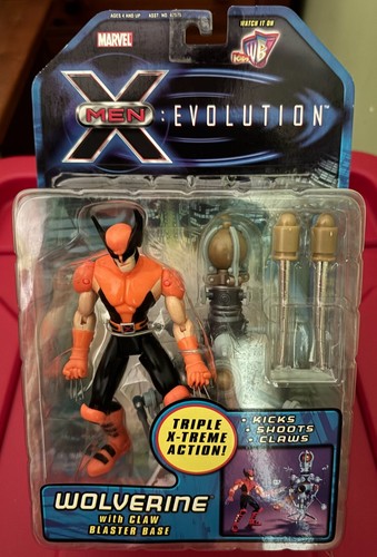 X-MEN EVOLUTIONS - Wolverine figure, 2000 NIB: FREE SHIPPING | eBay