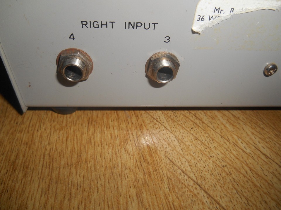 Solid State Stereo Mike Mixer 1970's MM-3 Model Very Rare Japanese Unit ...