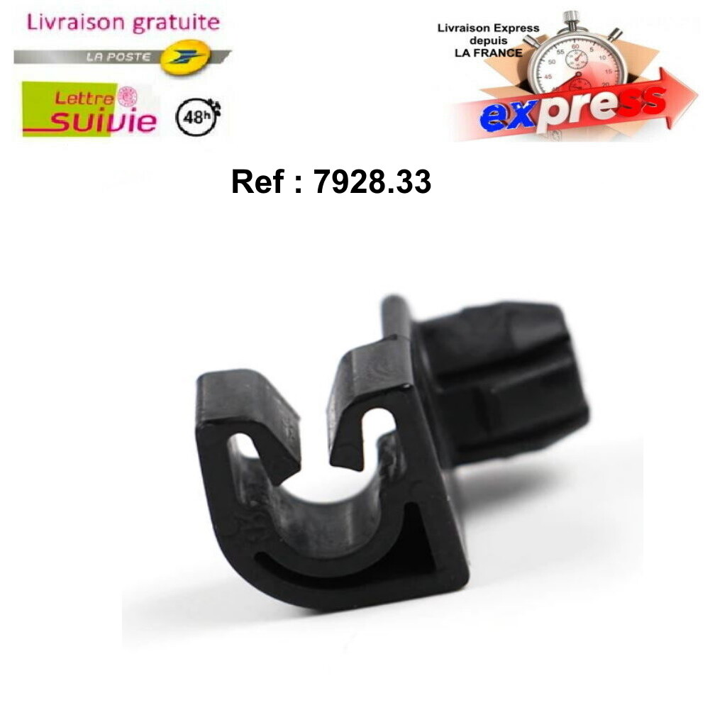 1 Fixation clip barre Tringle Capot Peugeot 3008 5008 Partner 792833 ...