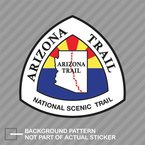 Arizona Trail Sign Sticker Decal Vinyl national scenic trail hike ...