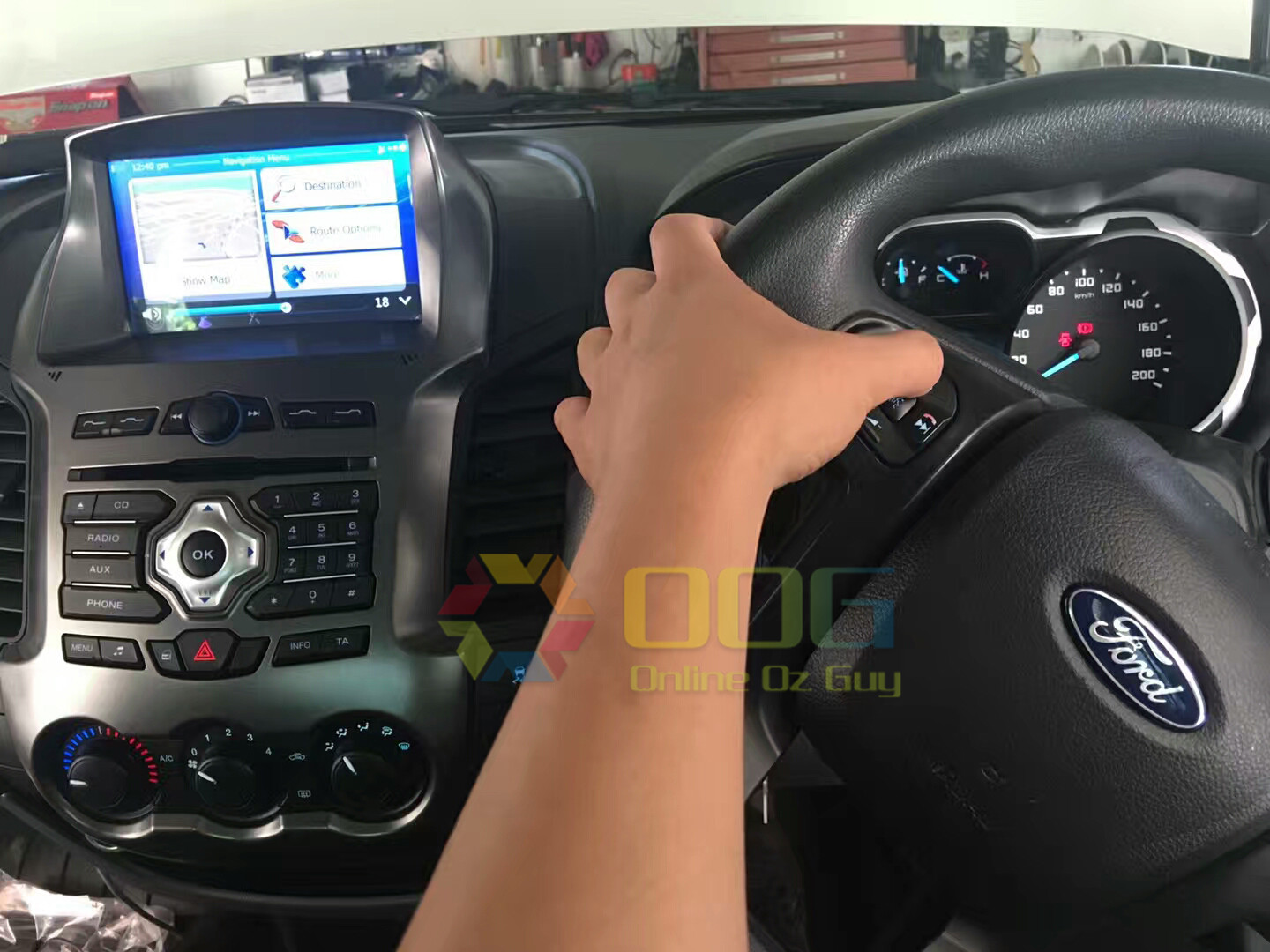 8"Car Dvd GPS Head Unit stereo usb For Ford Ranger PX XL XLS XLT 2012 ...