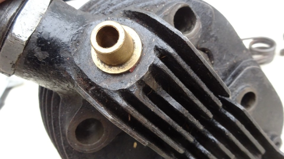 Vintage Norton Early Cast Iron International CS1 Cylinder Head OHC SOHC ...