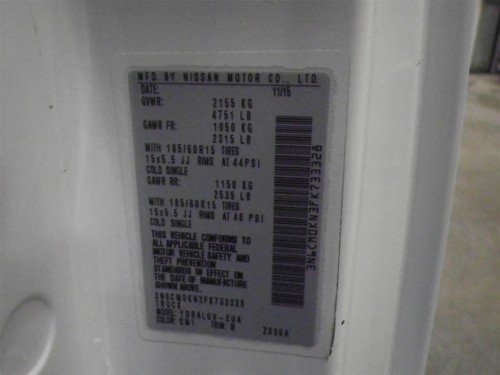 Passenger Rear Side Door Without Glass Panel In Door Fits 15-21 NV200 ...