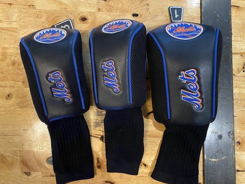 golf club headcovers New York Mets driver (1), a fairway wood (3 ...