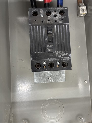 Ge 3 Phase Meter Socket Base W/Main Breaker 200A 240V W/Neutral ...