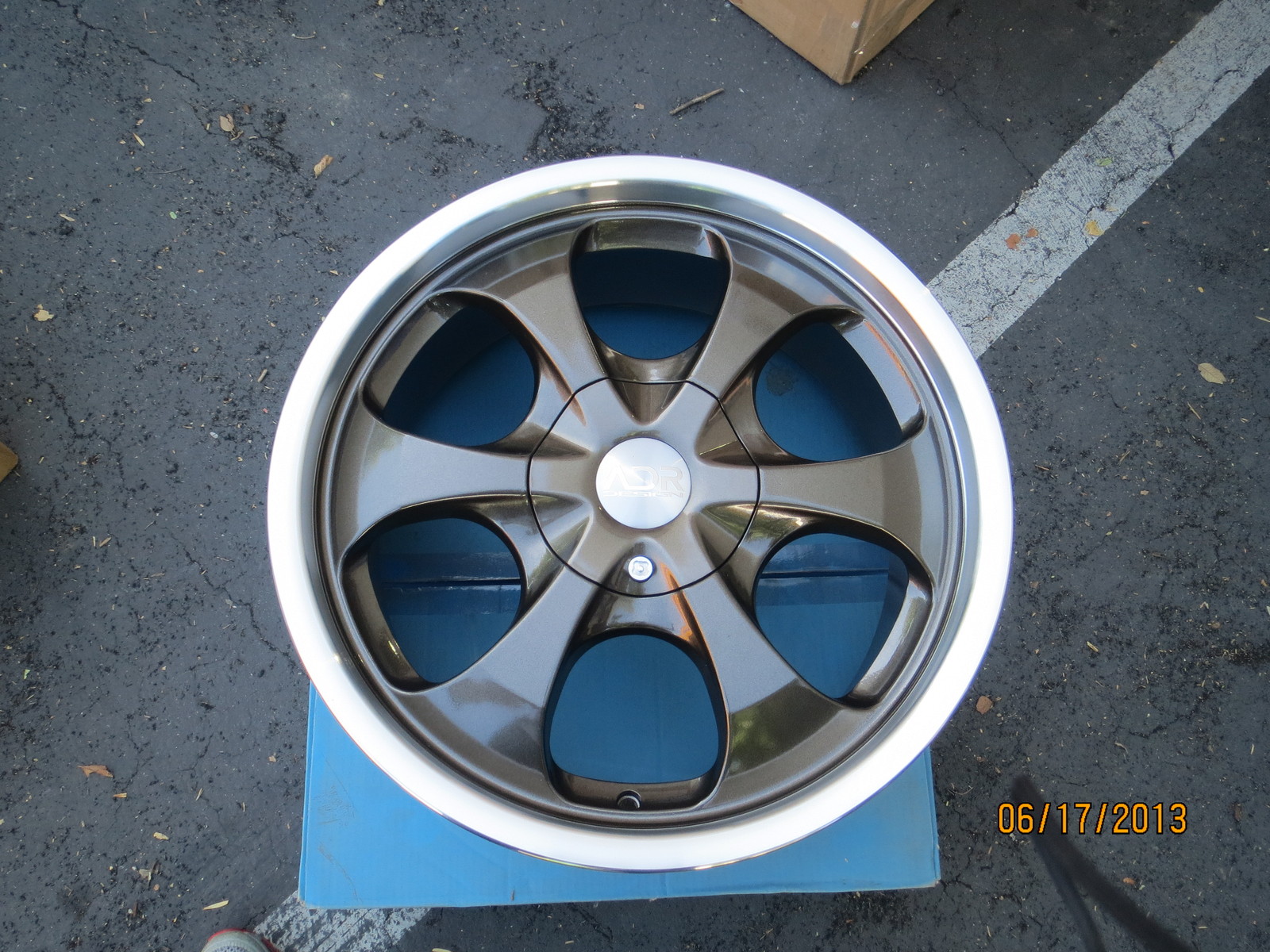 1 set of Rims TITAN ADR-4 18X7.5 10HOLES 5X100-5X114.3 48OFFSET BRONZE ...