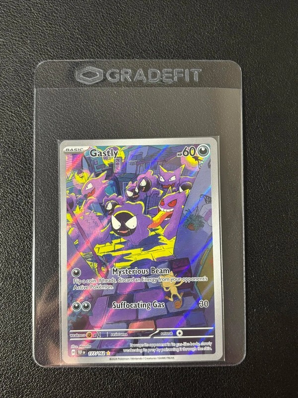 177/162 Gastly - Temporal Forces - Illustration Rare - Pokemon Card TCG ...