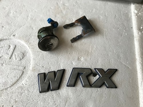 JDM Subaru impreza wrx sti rear key boot hole emblem Round lid gdb gda ...