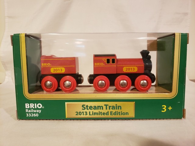 Rare Brio wooden Limited Edition Steam Engine #33260 New In Box | eBay