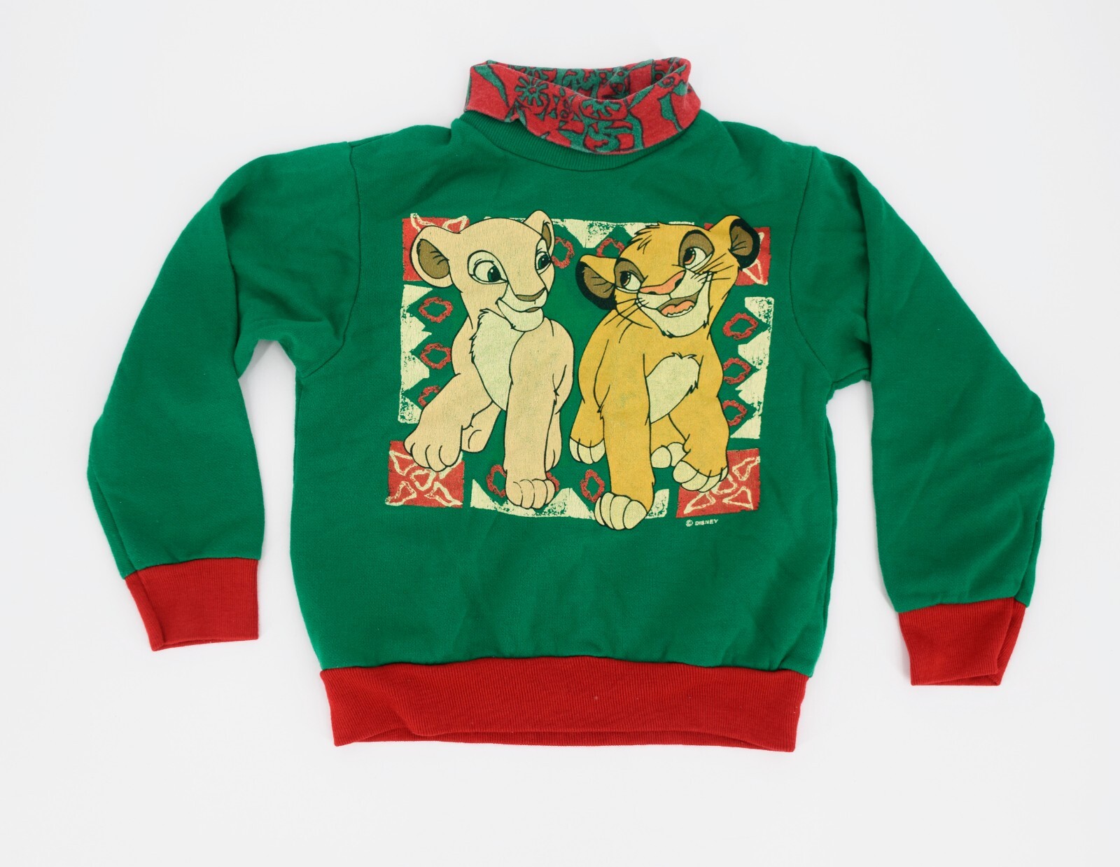 Vintage Disney The Lion King Simba Nala Christmas Lon Gem