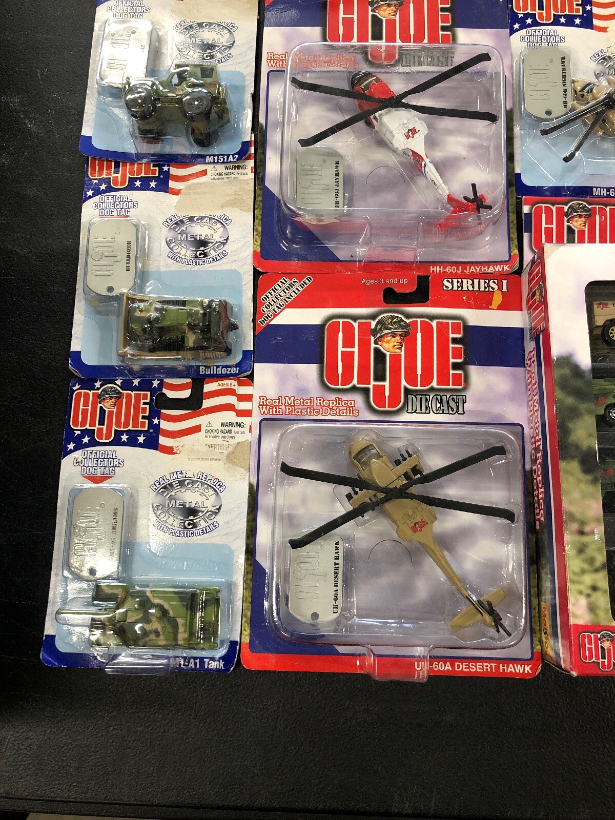 Lot Of GI Joe Metal Official Collectors Die Cast Tanks Trucks ...