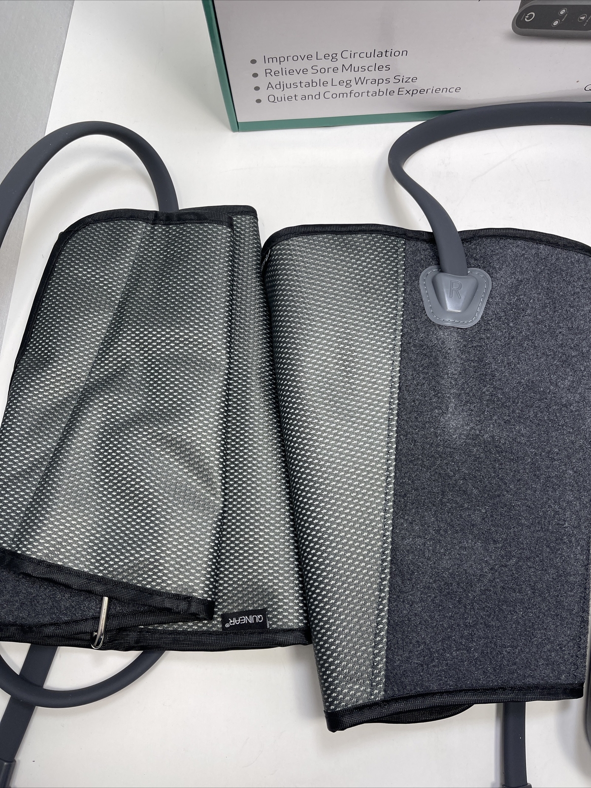 QUINEAR Leg Massager, Air Compression Calf Wraps Massager for Leg ...