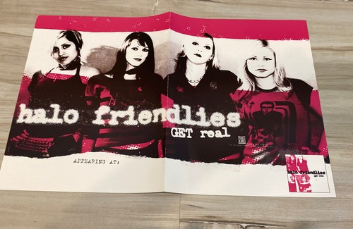 Halo Friendlies Get Real 11x17 Album Poster Christian Rock Tooth & Nail ...