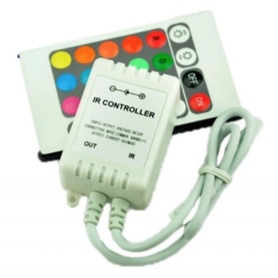 RGB LED Ambient Color Changing Illuminate Mood Lighting Light Remote ...