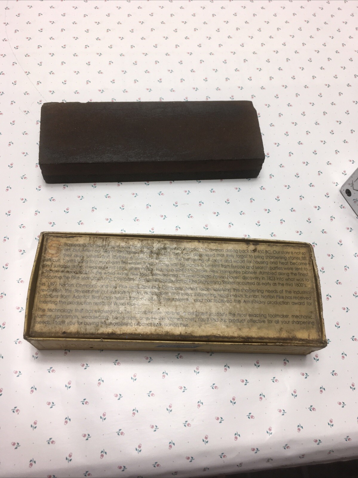 Norton Ntib6 Stone 6" India Alundum 175th Anniversary Edition Famous ...