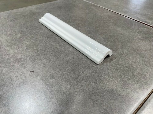 Ceramic Capping tiles 40mm x 197mm - White Gloss | eBay