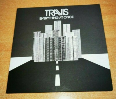 TRAVIS Everything at once ULTRA RARE UK PROMO CD ALBUM UNIQUE COVER ...