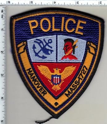 Hanover Police (Massachusetts) Shoulder Patch - new from 1990 | eBay