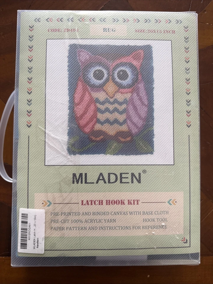 Owl Latch Hook Kit for sale | eBay