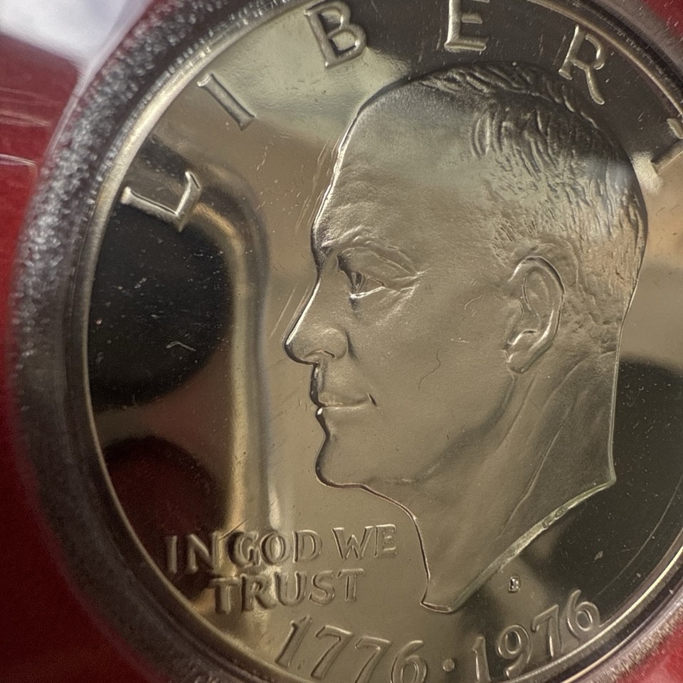 1976-S Bi-Centennial "Ike" Eisenhower $1 Dollar PROOF Coin from Mint ...