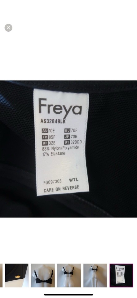 Freya Bathing Suit Top Remix Deco Underwire Molded Bikini Swim Top ...