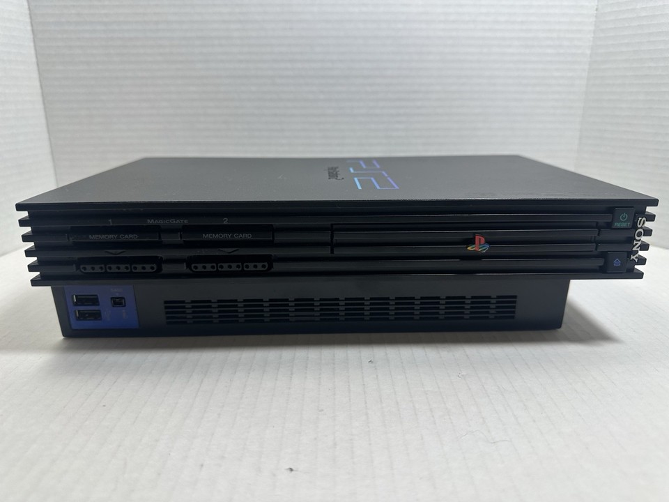 Sony PlayStation 2 PS2 SCPH-39001 Black Fat Console And Cords Only ...