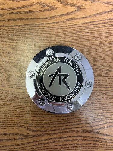 (1) Chrome American Racing Center Cap SC-062 CAP F-053 | eBay