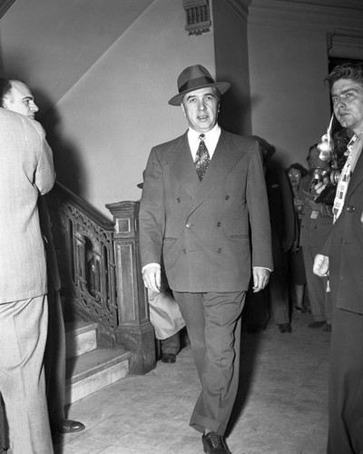 Gangster Mobster JOE ADONIS Glossy 8x10 Photo Cosa Nostra Crime Family ...