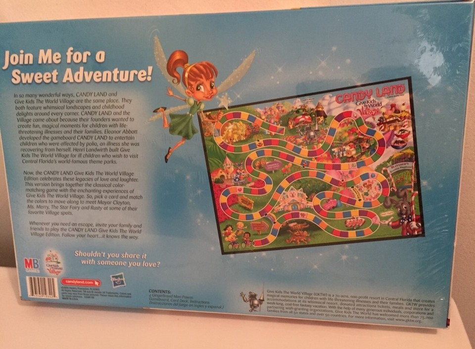 NEW CANDY LAND GIVE THE WORLD VILLAGE EDITION HASBRO FOR AGES 3+ | eBay