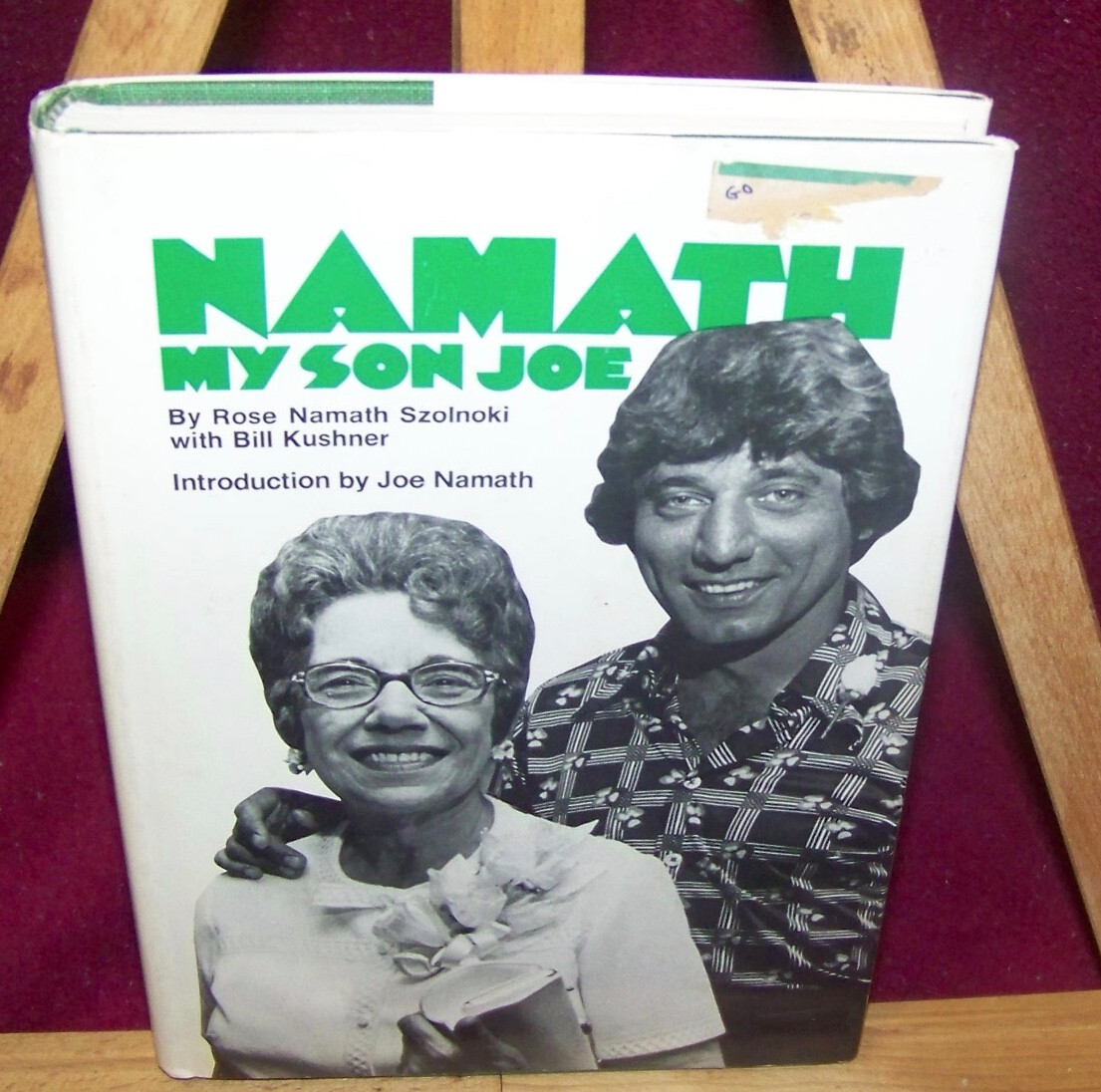 hard back book sports {namath,my son joe} | eBay