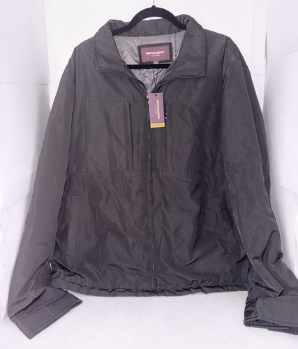 Johnston Murphy Black Water Resistant Zip Up Workwear Jacket Size XL | eBay