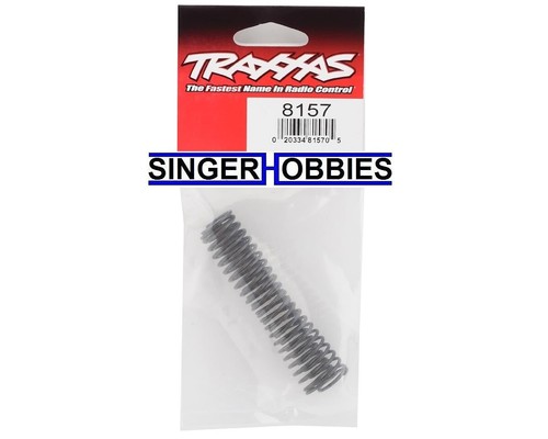 Traxxas 8157 Springs Shock Long Natural Finish GTS 0.62 Rate Blue ...