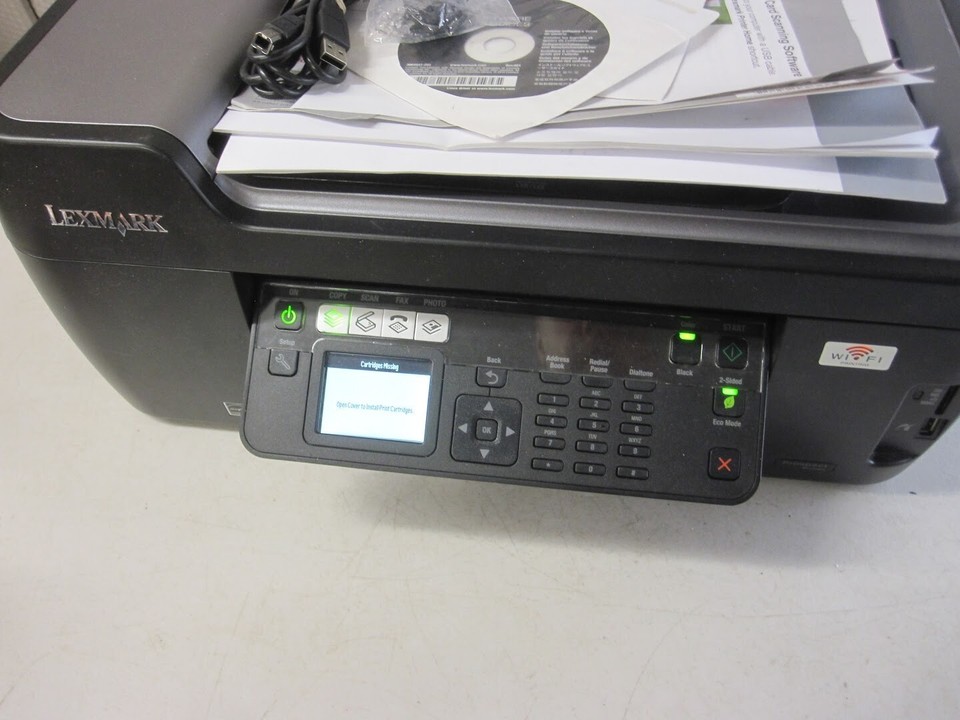 Lexmark 4443-2Wn Pro205 All-In-One Inkjet Color Printer - Needs Head ...