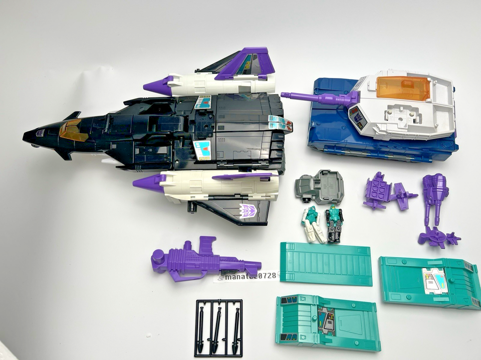 Transformers G1 D-307 Takara Masterforce Decepticon God Master Overload ...