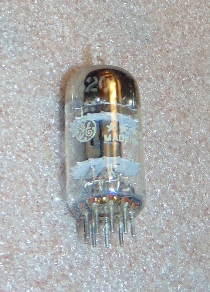 NOS MATCH QUAD *D* GETTERS 5 STAR 6201 ECC81 12AT7 3 MICA TUBES USA ...