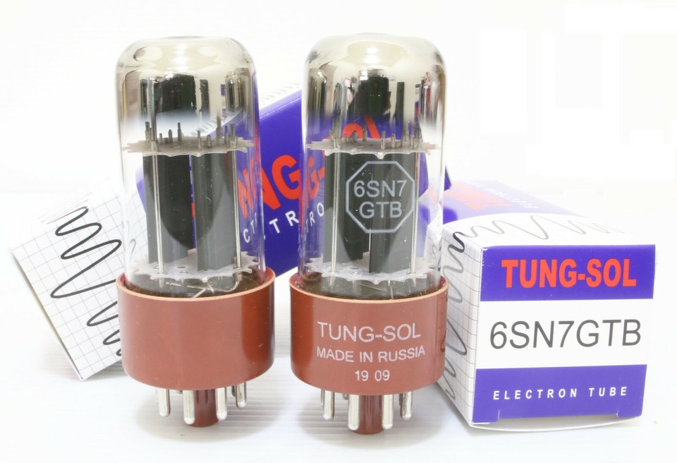 Platinum Match 1 pair Tung-Sol 6sn7 GTB Tubes | eBay
