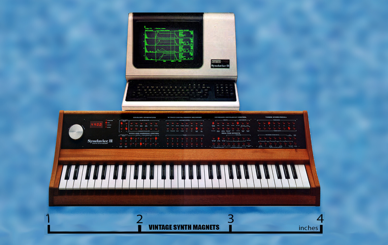 New England Digital NED Synclavier II 2 VPK rerigerator magnet | eBay