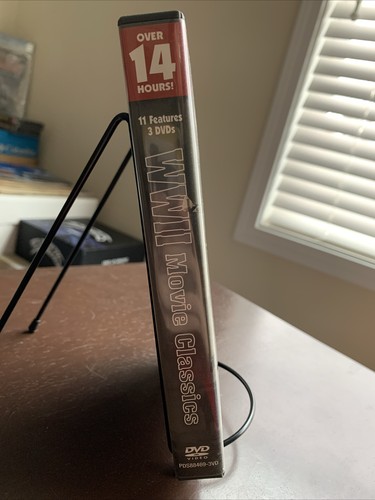 WWII Movie Classics (DVD, 2004, 3-Disc Set) 11 Film Collection, Over 14 ...