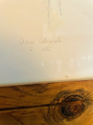 Vintage Art Original Water Color By Dave Chapple 1975 Signed Jaguar | eBay