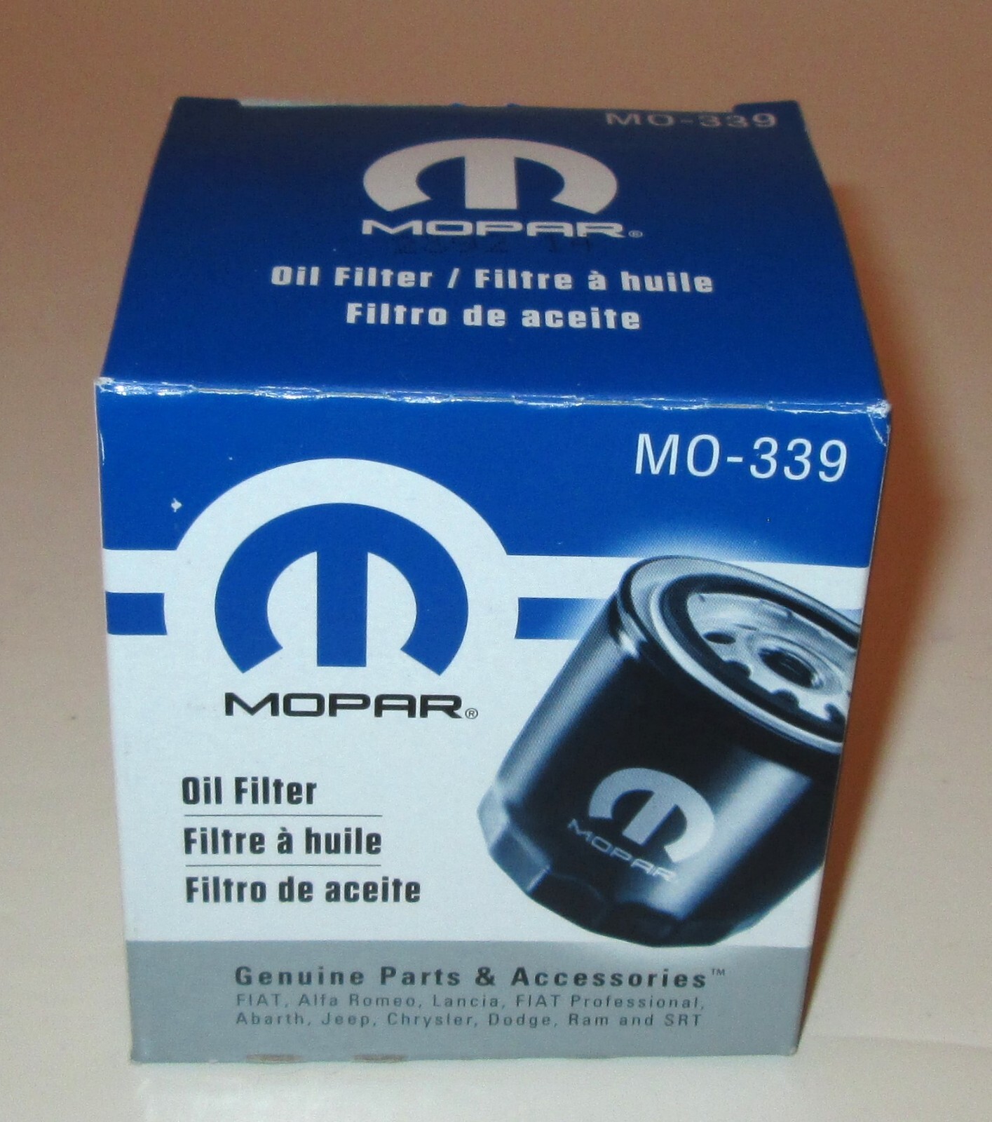MOPAR MO-339 - cross reference oil filters | oilfilter-crossreference.com
