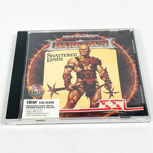 Advanced Dungeons and Dragons: Dark Sun: Shattered Lands (PC, 1995) MS-DOS 16685062653| eBay