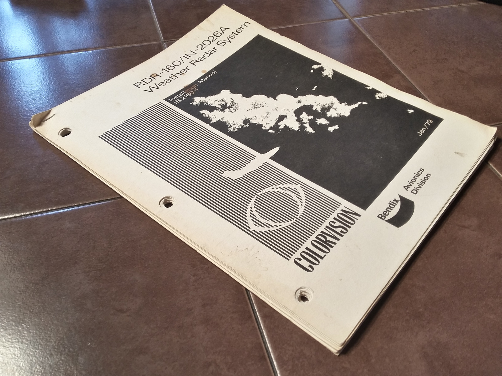 Bendix RDR-160 with IN-2026A Radar install manual | eBay