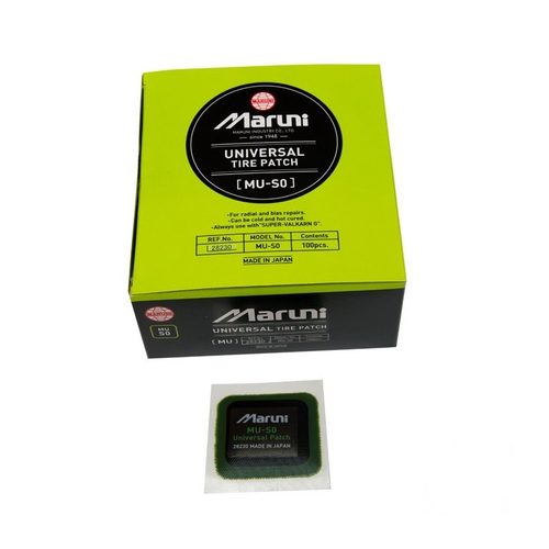 100 Pcs Maruni Universal Tyre/Tire Repair Patch 45mm Square Made In ...