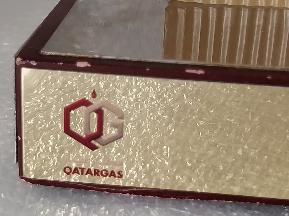 Qatar Qatari Oil company Gas Emblem Plaque Medal Coat of arm 2013 Ship ...