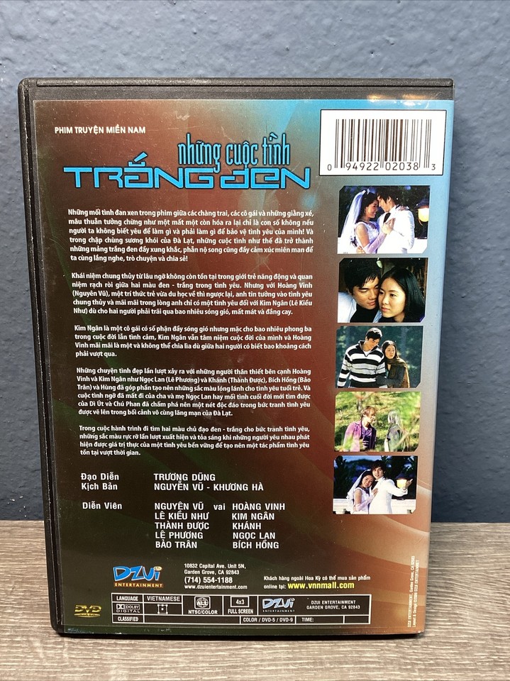 VIETNAMESE DVD (9 Discs) NHUNG CUOC TINH - TRONG JEN - RARE SEE PICS | eBay