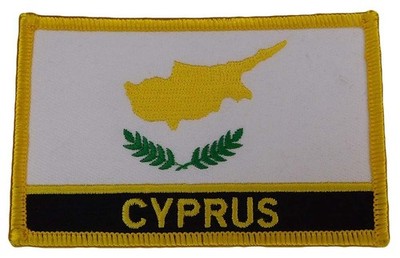 Pack of 12 Cyprus Rectangular Country Embroidered Iron On Patch FPR-064 | eBay