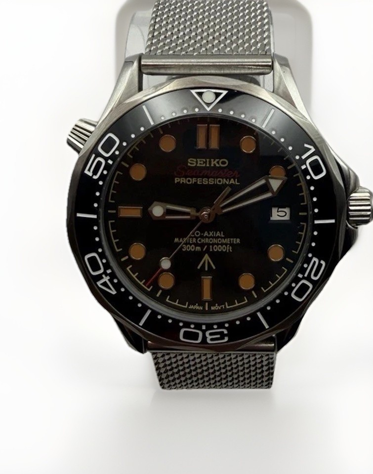 Seikomaster - James Bond 007 Build - NH35A Movement - 41MM | eBay