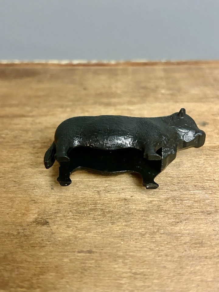 Vintage Retro Plastic Bull/Steer/Cow Farm Animal | eBay