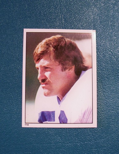 VTG 1981 TOPPS COLLECTIBLE FOOTBALL STICKER #114 SEATTLE SEAHAWKS TERRY ...